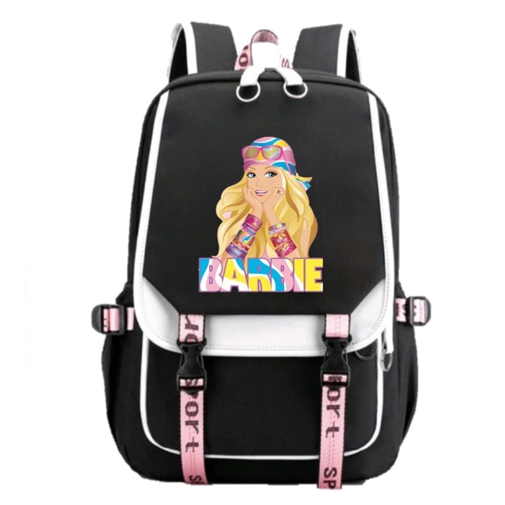 Jual MANTAP BAGS (COD) RANSEL ANAK SEKOLAH BARBIE/ TAS SEKOLAH ANAK ...