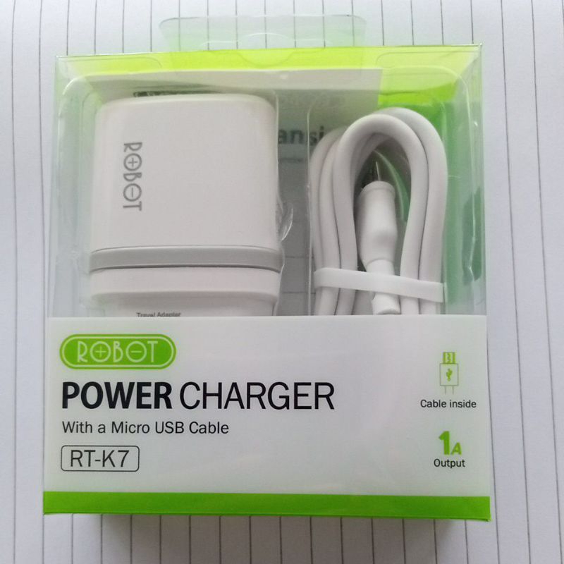 Jual Charger Robot RT-K7 Micro 1A | Shopee Indonesia