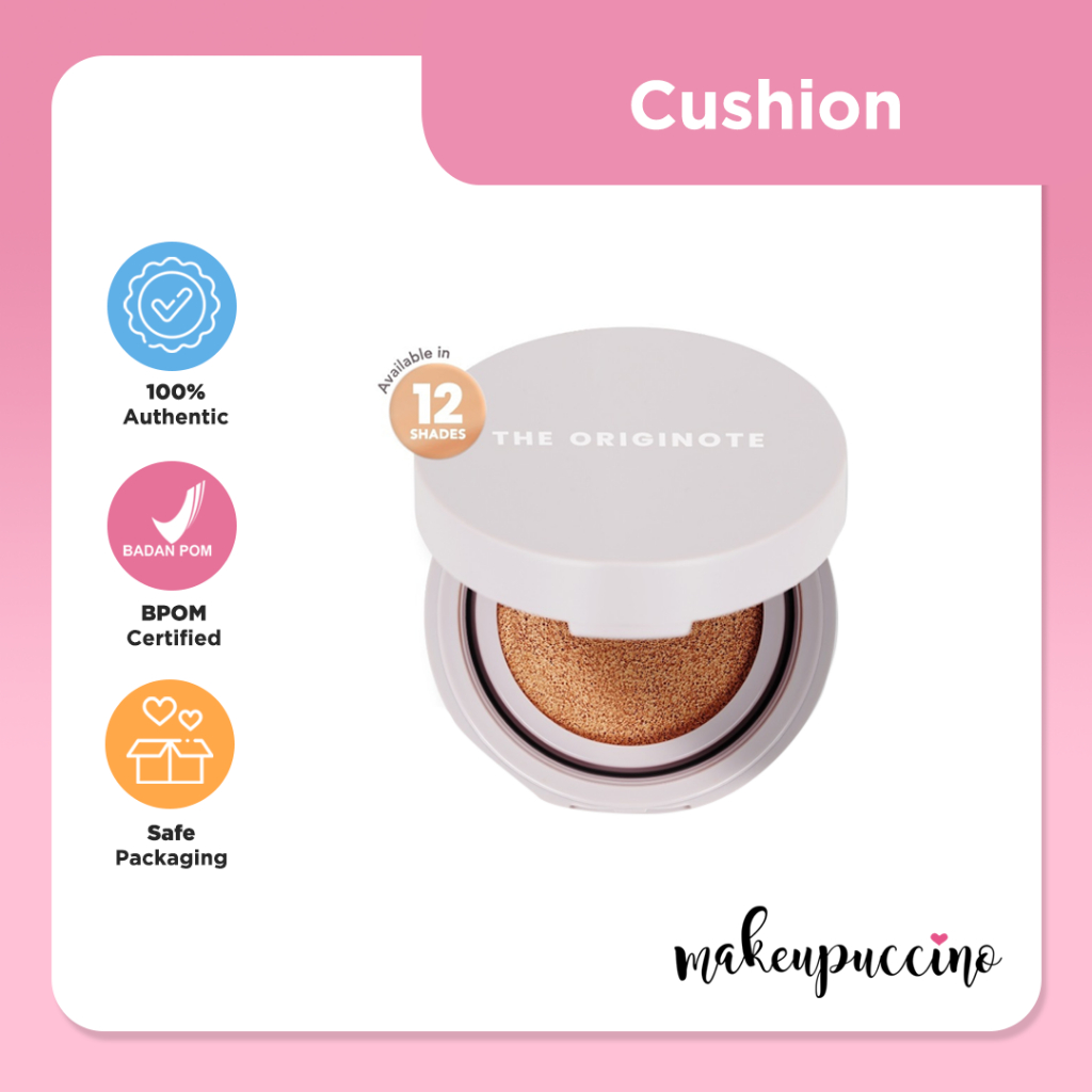 Jual The Originote High Cover Serum Cushion 13gr | Shopee Indonesia