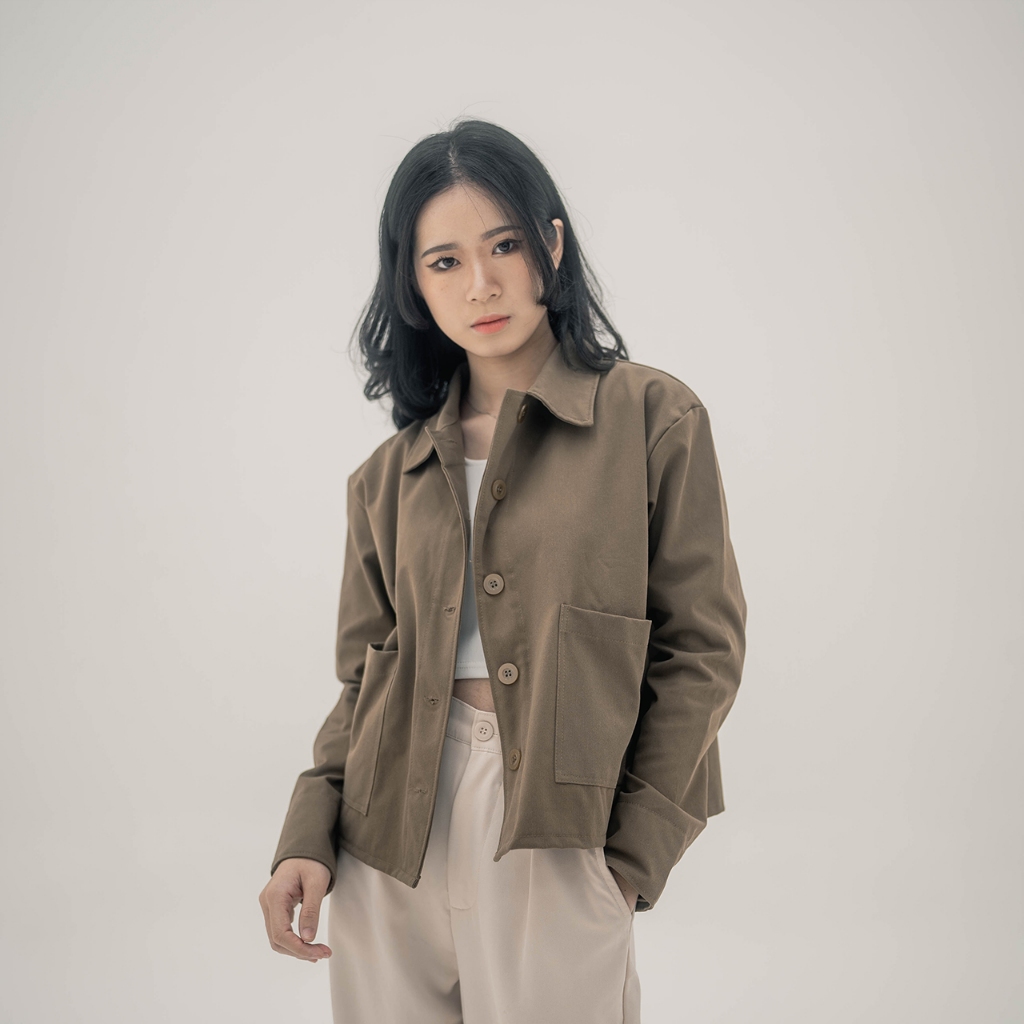 Jual Outer Wanita | Elanor Outer | HULM | Shopee Indonesia