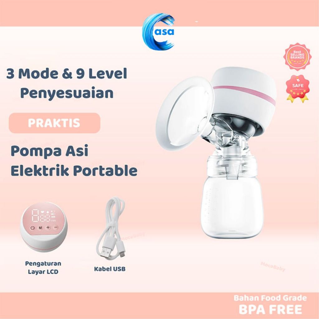 Jual CASAO Pumping asi elektrik wireless Pompa ASI Elektrik All in one ...