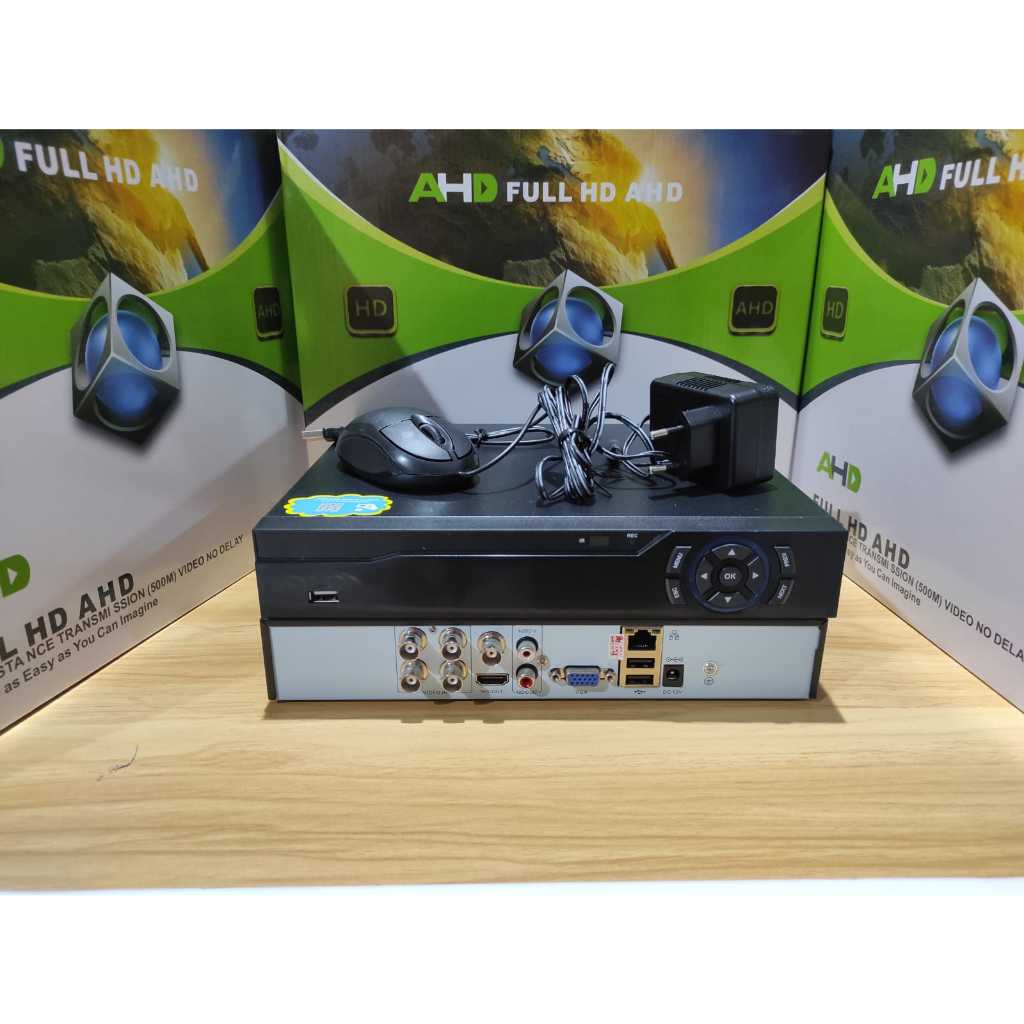 Jual DVR CCTV DVR AHD 4 Channel 5MP XMEYE Support Audio Kamera | Shopee ...