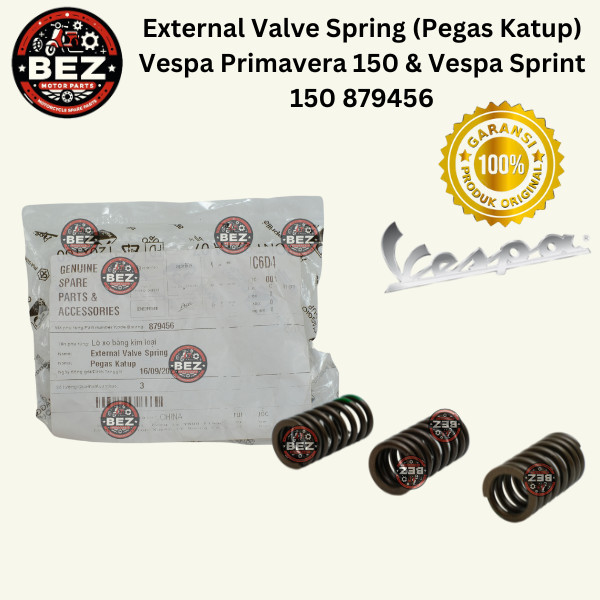 Jual External Valve Spring Vespa Primavera 150 & Vespa Sprint 150 ...