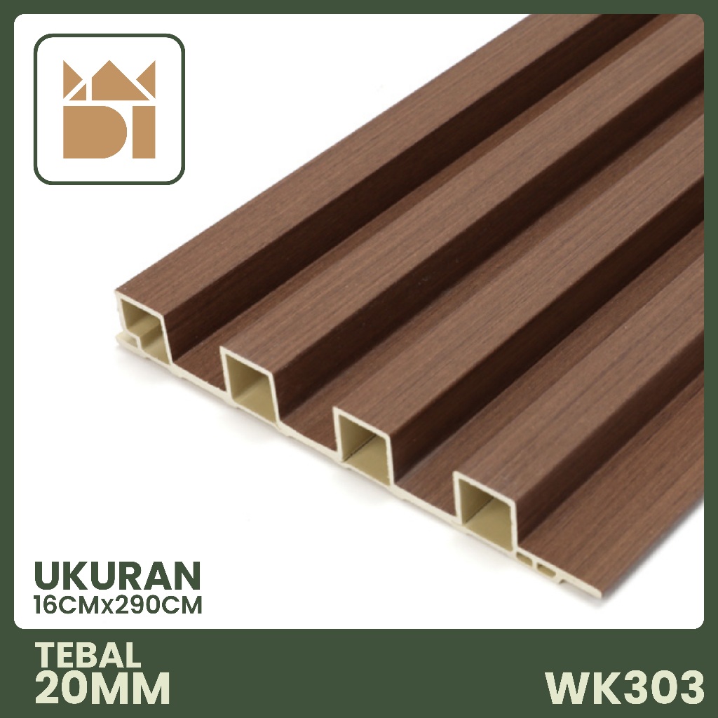 Jual Adipati 1 Box/ 10 Pcs Wood Panel WPC I Wall Panel 3D Ukuran Panjang 2,9 Meter Lebar 16 x Cm ...