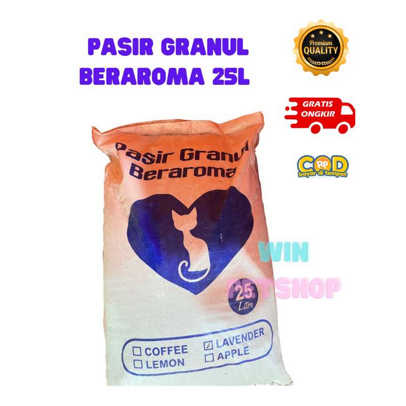 Jual PASIR GRANUL AROMA 25Liter | Shopee Indonesia