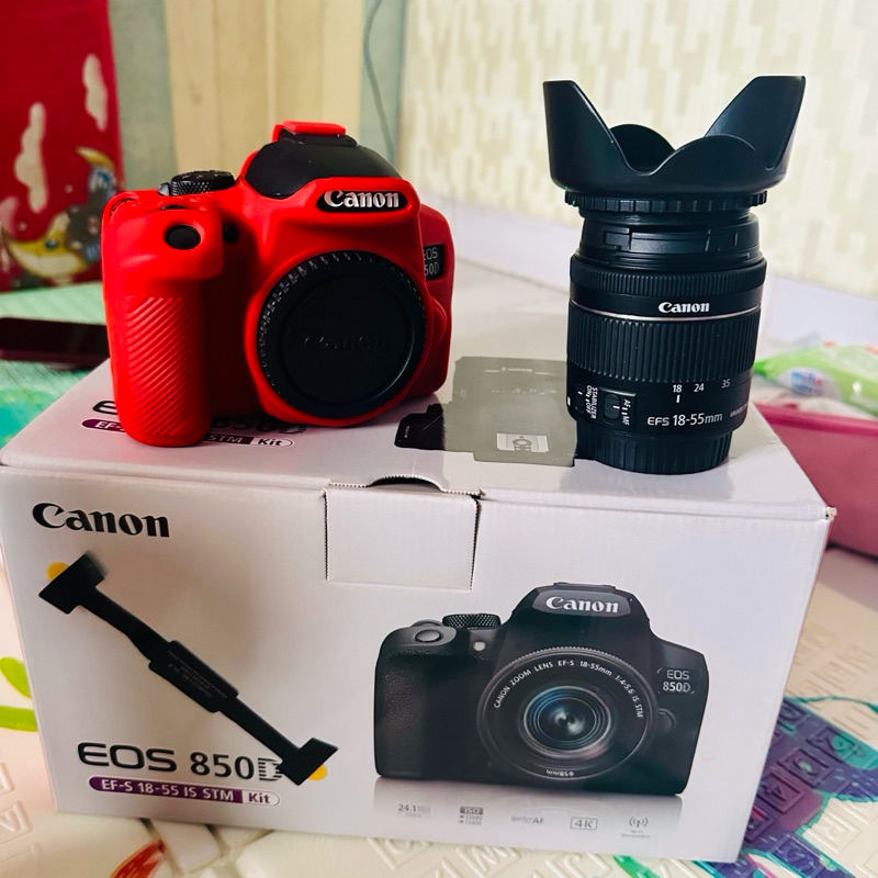Jual Canon EOS 850D Kit EF-S 18-55mm f4-5.6 IS STM DSLR Camera | Shopee ...
