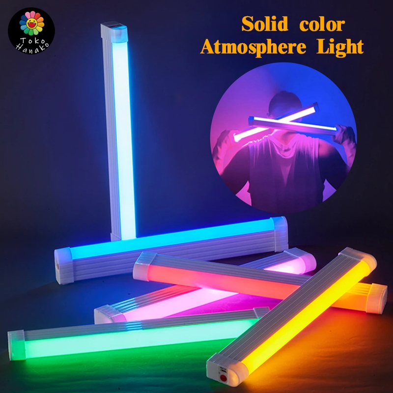 Jual Selebriti Internet! Lampu LED Handheld Chargeable RGB Tube/Light ...