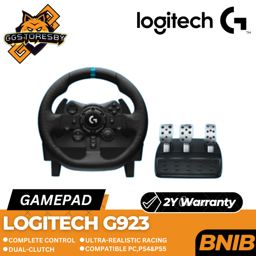 Jual LOGITECH G923 TRUE FORCE DRIVING FORCE - STEERING WHEEL | Shopee ...