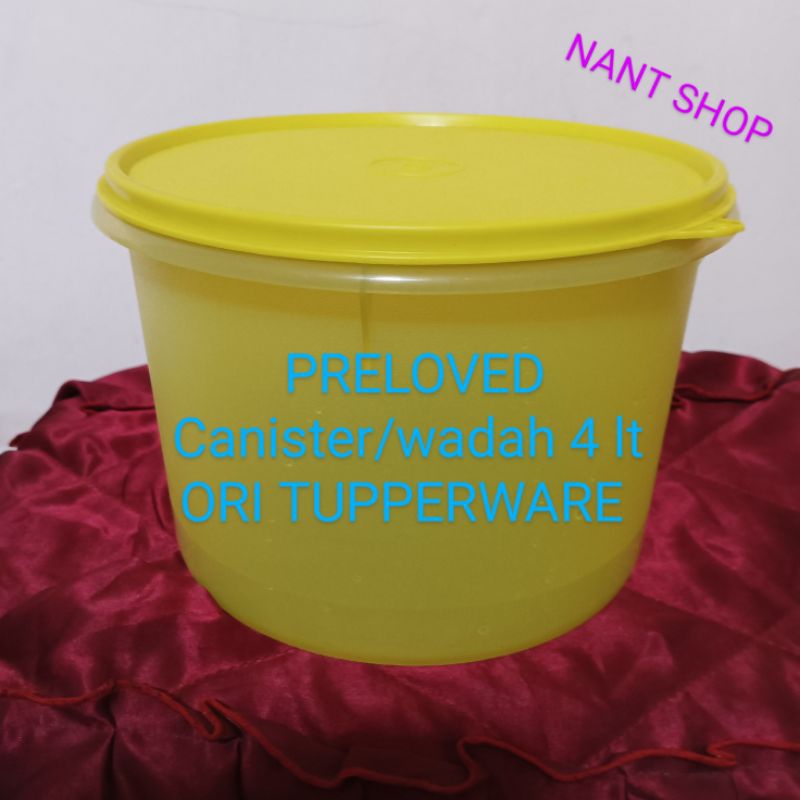Jual Canister Besar / Wadah besar 4 lt TUPPERWARE | Shopee Indonesia