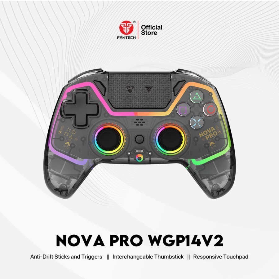 Jual Fantech WGP14 NovaPro / Nova Pro Wireless Gamepad With Hall Effect ...