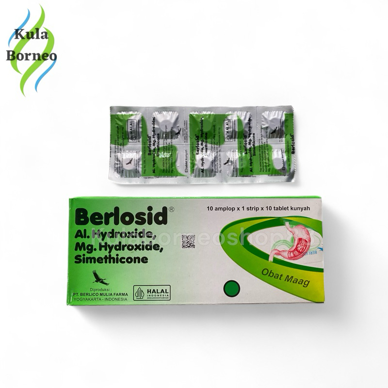 Jual Berlosid 10 Tablet - Obat Maag | Shopee Indonesia