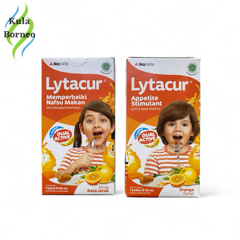 Jual Lytacur Syrup Nafsu Makan Anak 60 ml | Shopee Indonesia