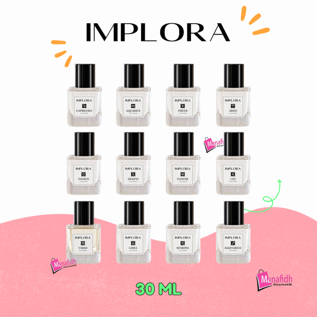 Jual Implora Zodiac Series Eau De Parfum 30 ML | Shopee Indonesia