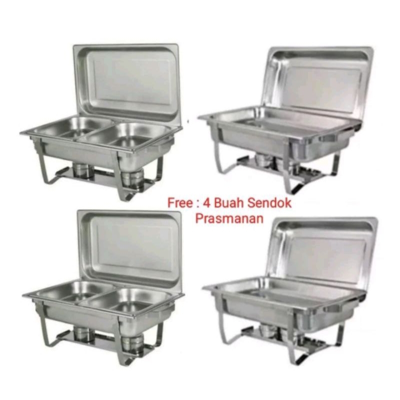 Jual Paket 4 Prasmanan Jumbo 2 Api : Prasmanan 1 Wadah 2 Set dan ...