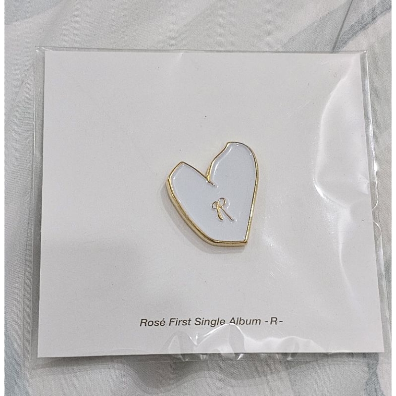 Jual Pin Rosé First Single Album -R- Limited Edition Blackpink | Shopee ...