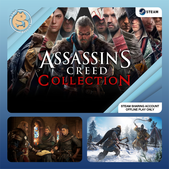 Jual Assassin's Creed Collection (14 Games) ( Steam / Ubisoft ) Game PC ...