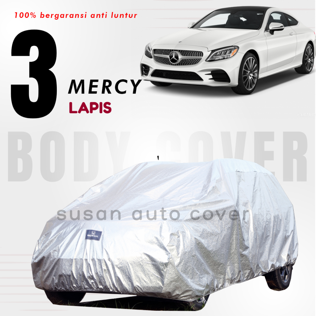 Jual 3 LAPIS EXTRA OUTDOOR PREMIUM Body Cover Mobil MERCY Sarung Mobil ...