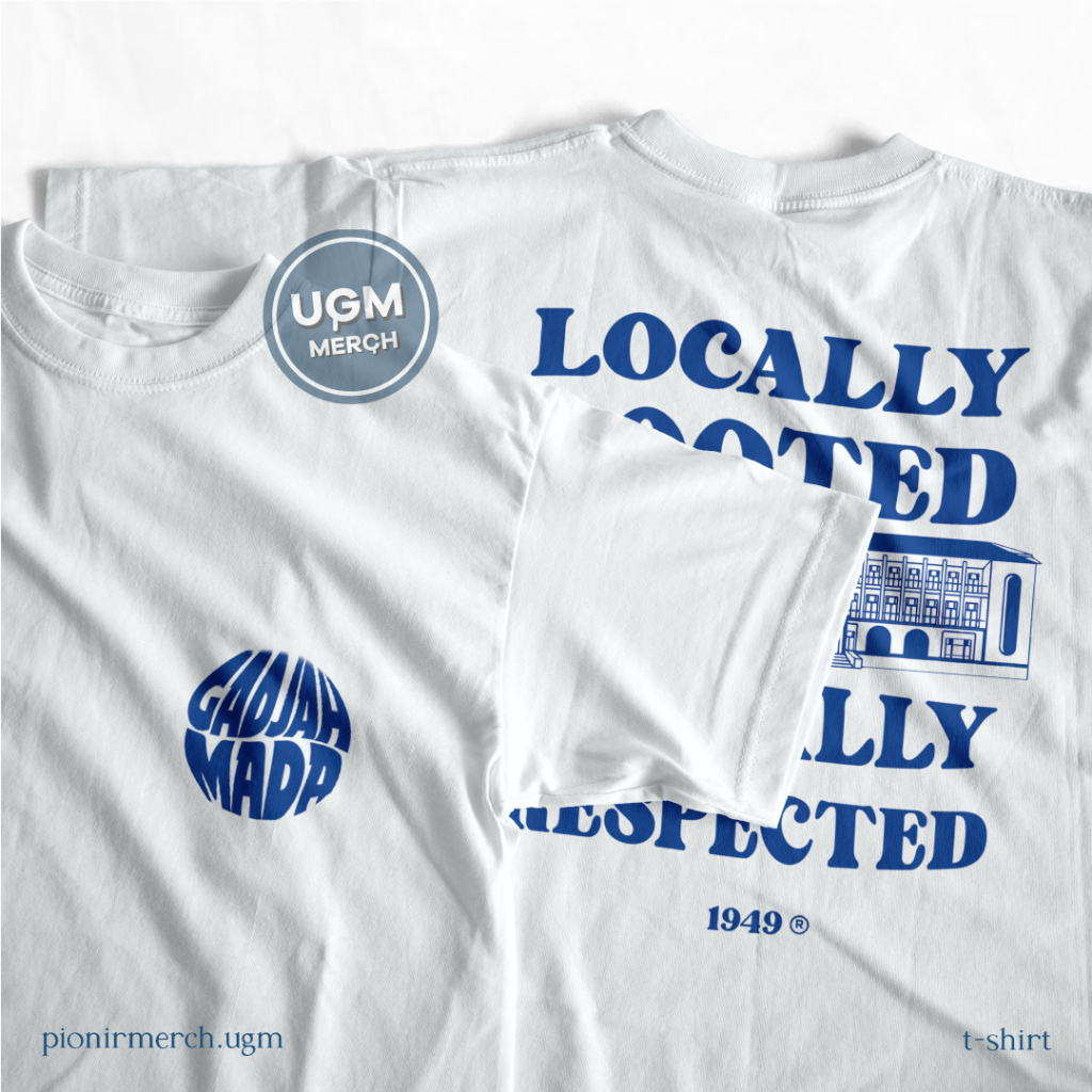 Jual T-shirt UGM White | Universitas Gadjah Mada | Shopee Indonesia