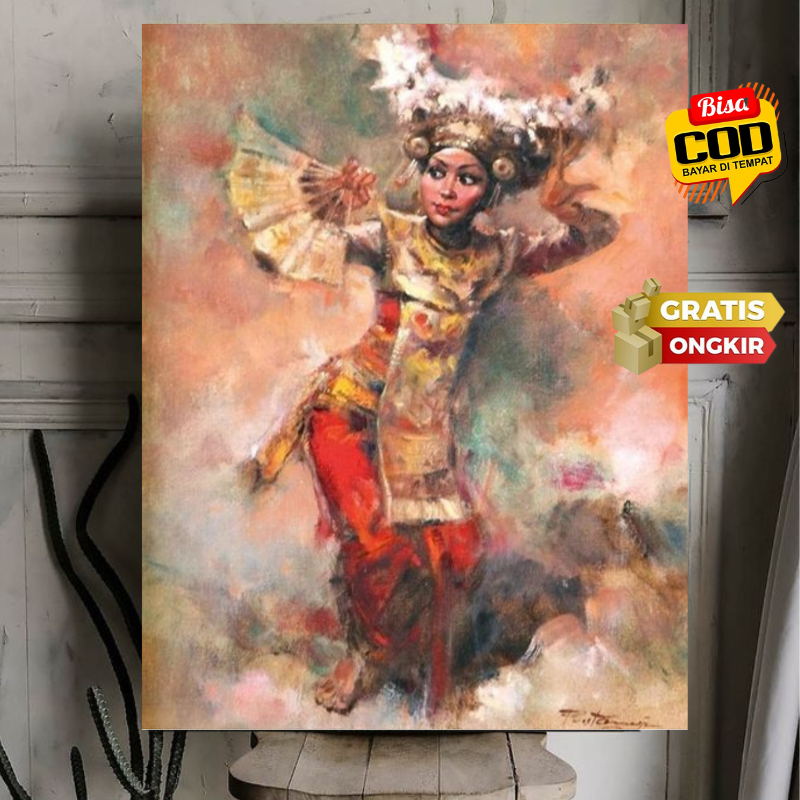 Jual Poster Penari Bali Hiasan Dinding Aesthetic Untuk Ruang Tamu Dan ...