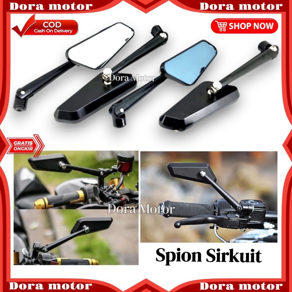 Jual SPION SIRKUIT / FULL CNC / UNIVERSAL Spion Circuit Karbon Akai ...