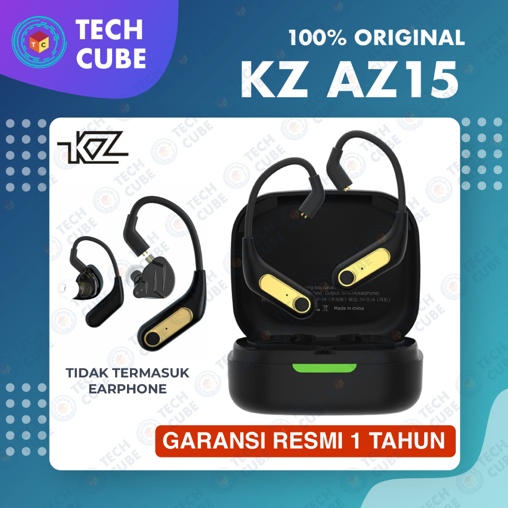 Jual KZ AZ15 APTX TWS Upgrade Bluetooth 5.2 Adapter Earphone Alt AZ09 PRO | Shopee Indonesia