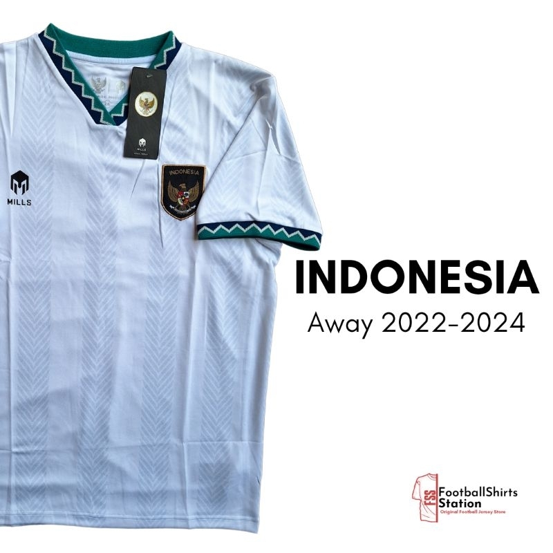 Jual Jersey Timnas Indonesia Away 2022-2024 Replica Version Size XXXL Original Mills | Shopee ...