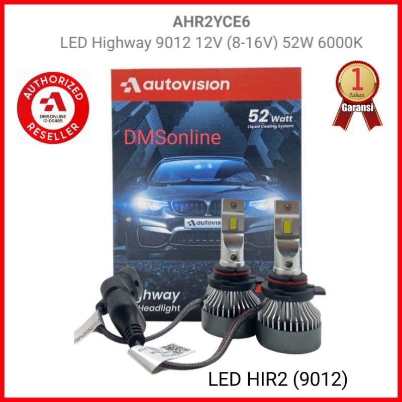 Jual Led HIR2 9012 Brio Rs Mobilio Rs Projector 52W Highway Autovision ...