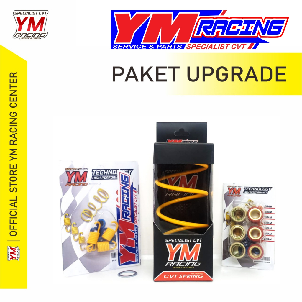 Jual PAKET UPGRADE CVT 1500 RPM BEAT KARBU ( ROLLER + PER CVT + PER ...