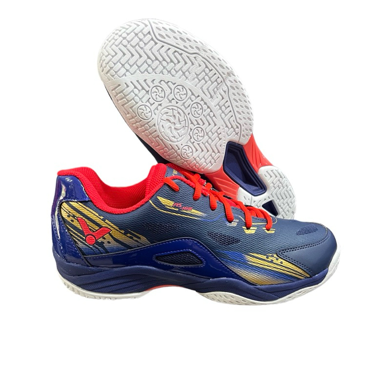 Jual Sepatu Badminton Victor AS 16 Wide / AS16 W Blue | Shopee Indonesia