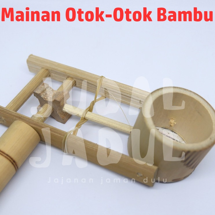 Jual Mainan Tradisional Anak Otok Otok Bambu Putar | Shopee Indonesia