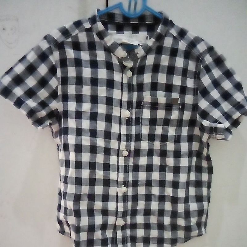 Jual h&m original counter kemeja boy kids sz 104 / 3-4y preloved | Shopee Indonesia