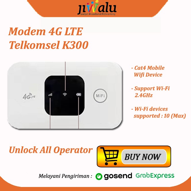Jual Modem Wifi Mifi Telkomsel 4G Lte Unlock All Operator | Shopee ...