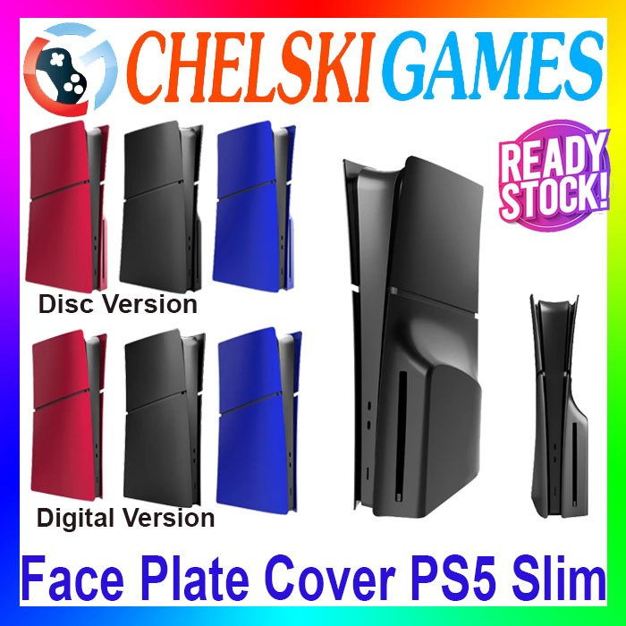 Jual Face Plate Cover Casing Console PS5 SLIM Disc & Digital Version ...