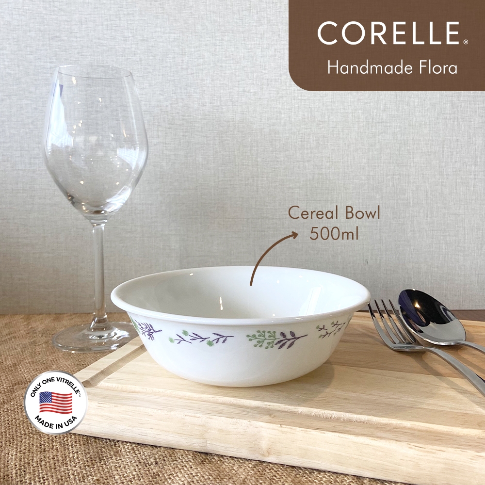 Jual Corelle Handmade Flora Cereal Bowl 500ml / Mangkok | Shopee Indonesia