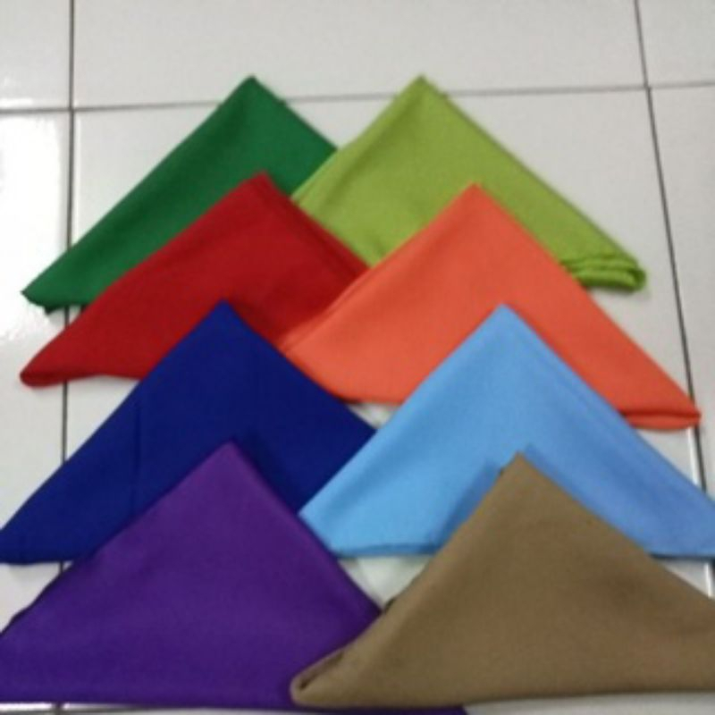 Jual Syal Slayer Segitiga Polos Manasik | Shopee Indonesia