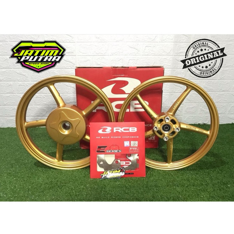 Jual VELG RCB ALLOY FREE DISC E-SERIES SP525 HONDA VARIO 125/150 GOLD ...