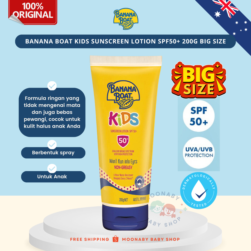 Jual Exp 2026 Banana Boat Baby & Kids for Face & Body Sunscreen Lotion ...