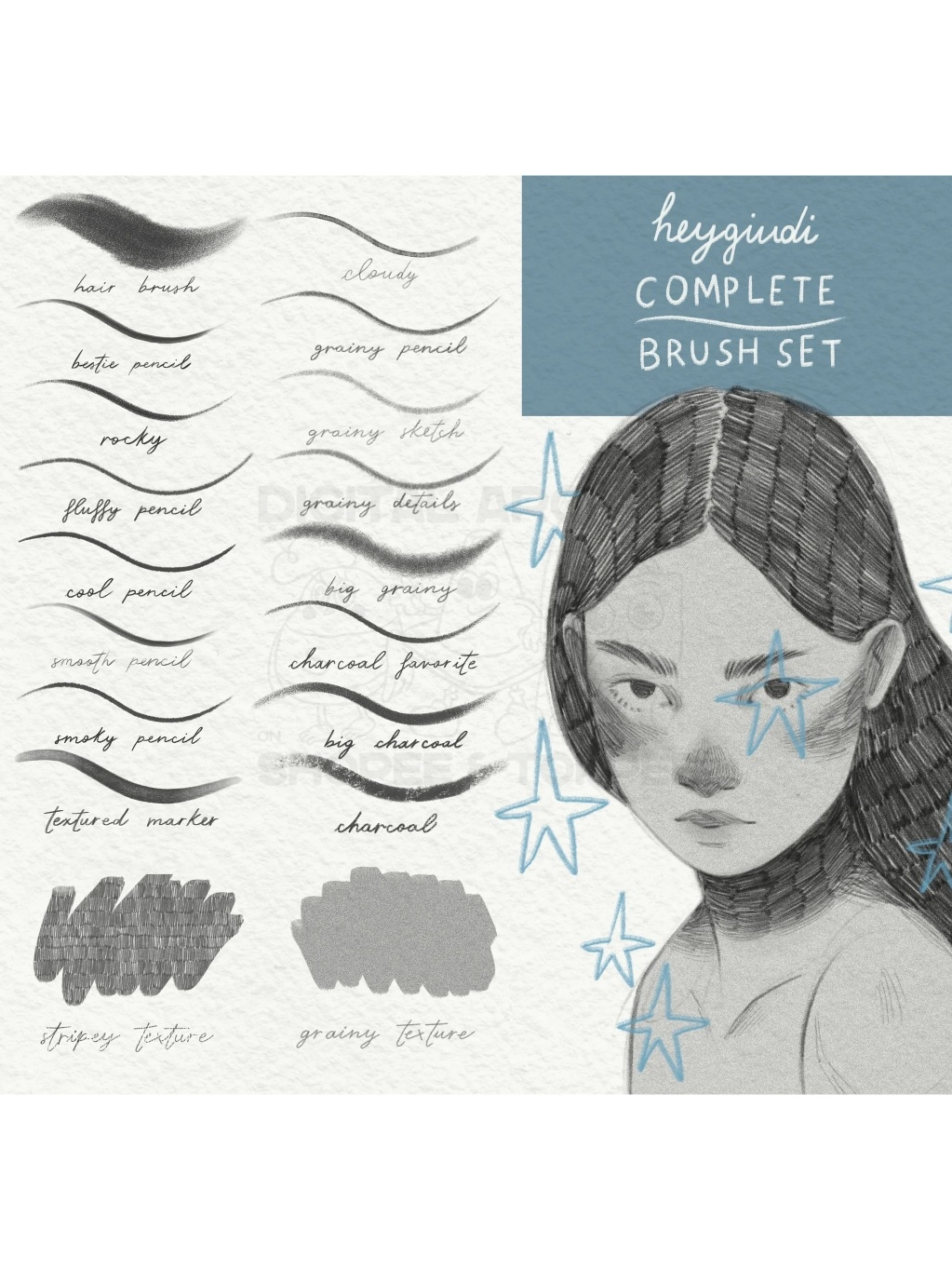 Jual Procreate Brush – Procreate Complete Brush Set by Heygiudi ...