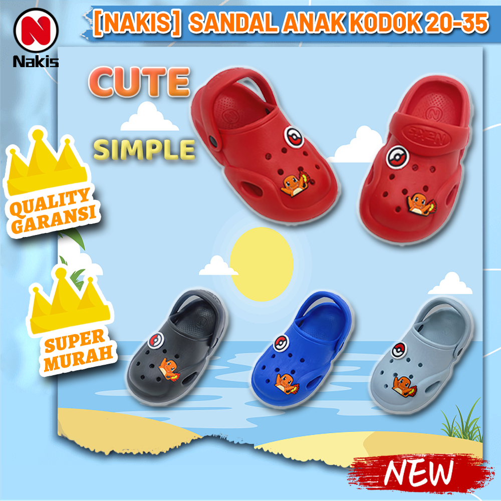 Jual NAKIS Sandal Anak Bahan Eva | Shopee Indonesia
