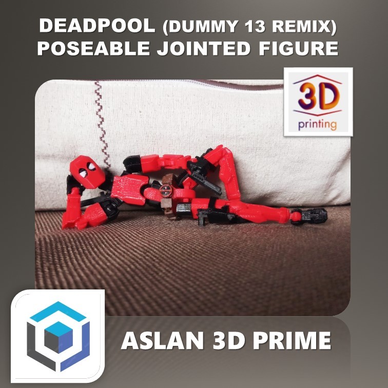 Jual DUMMY 13 DEADPOOL EDITION JOINTED POSEABLE ARTICULATED ACTION ...