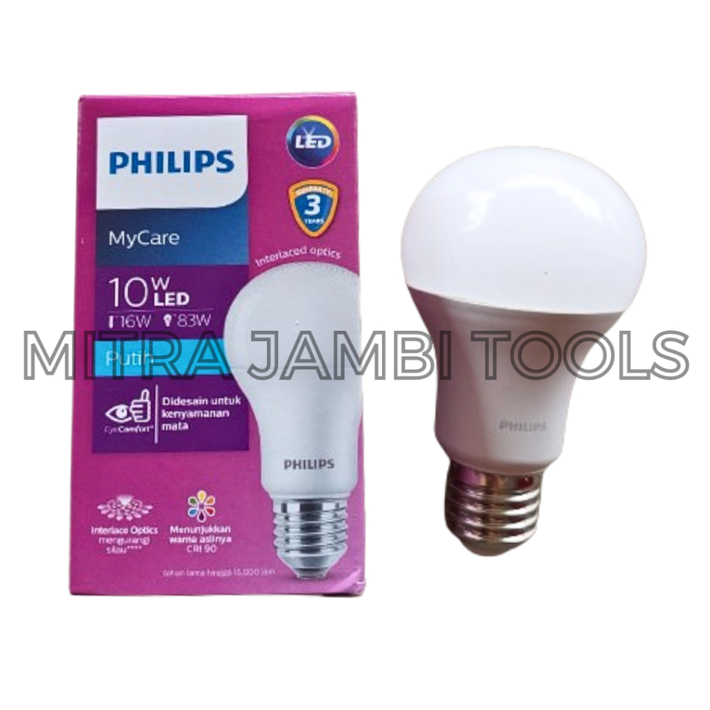 Jual LAMPU LED PHILIPS 10 WATT | Shopee Indonesia