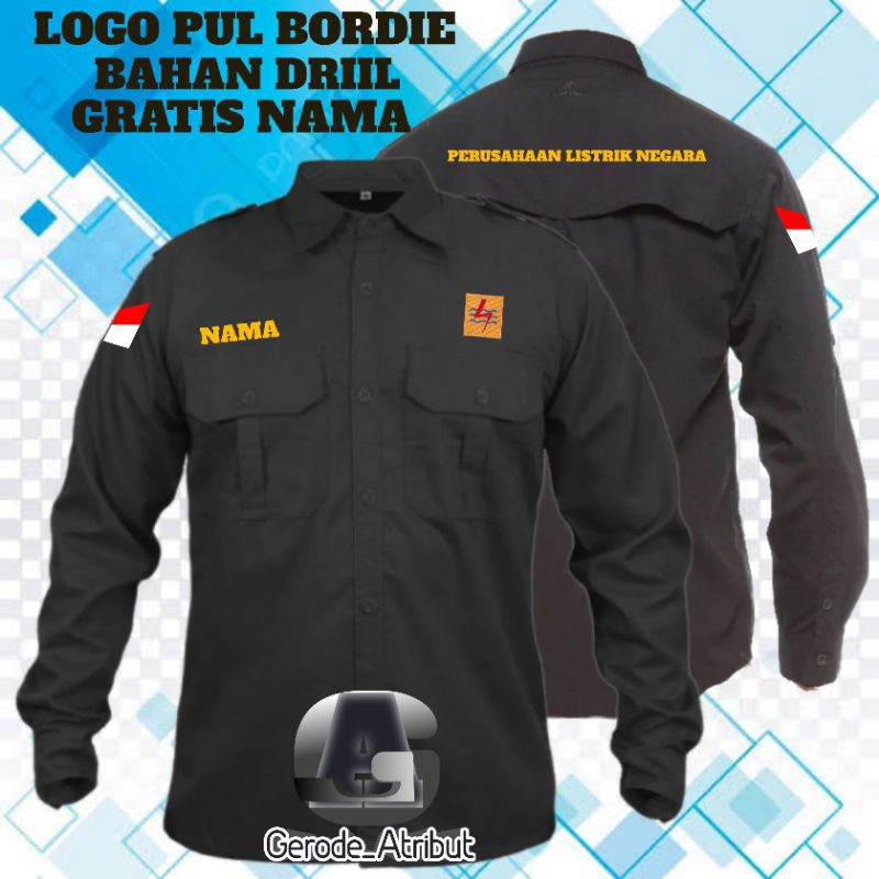 Jual BAJU KEMEJA PDH PLN / KEMEJA PDH PLN / SERAGAM PLN / BAJU PLN ...