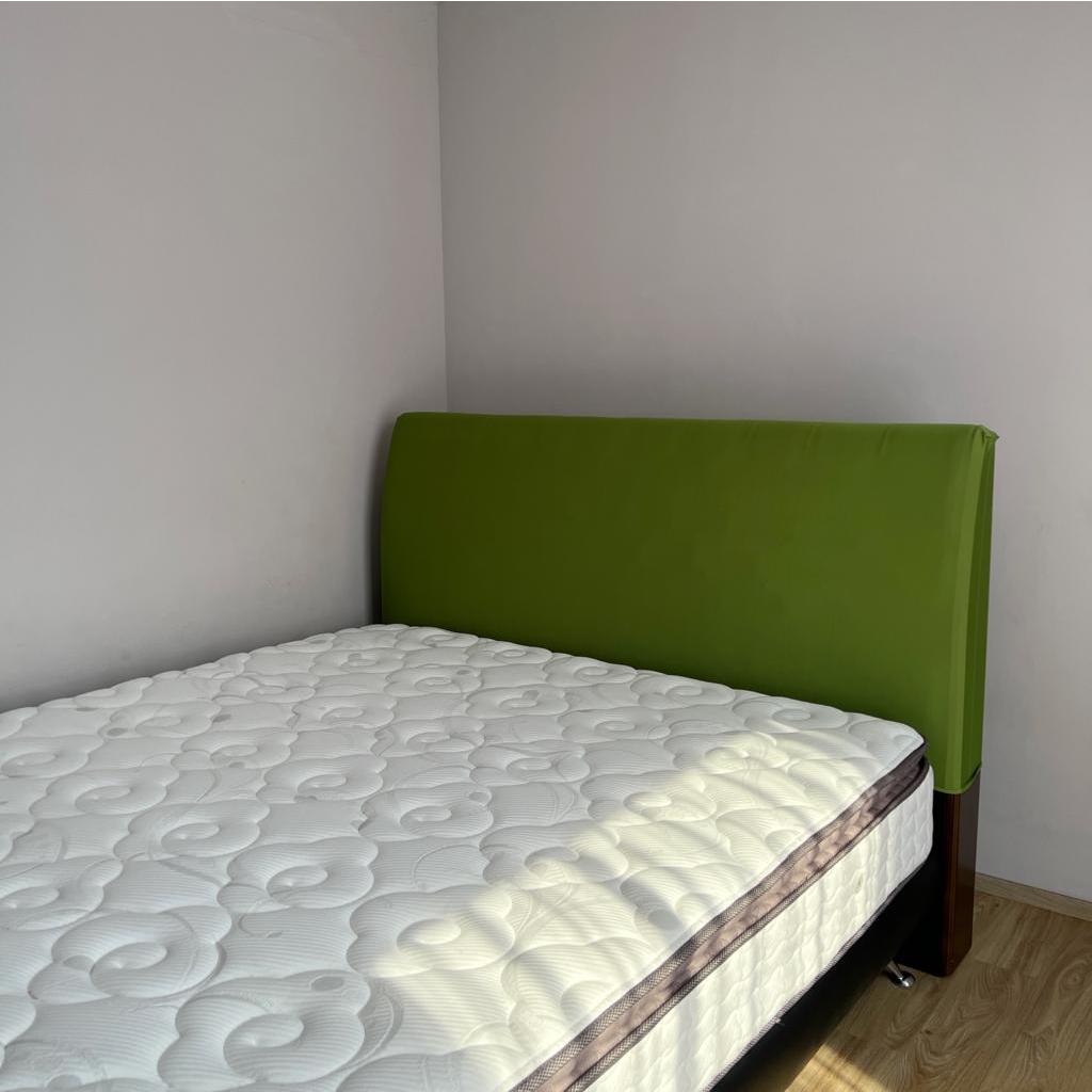 Jual sarung sandaran divan kasur / cover kepala kasur / penutup ...