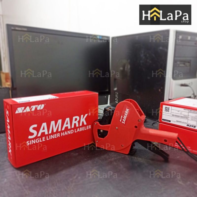 Jual SATO SAMARK Single Liner Hand Labeller (8 Digit)/ Tembakan Label ...