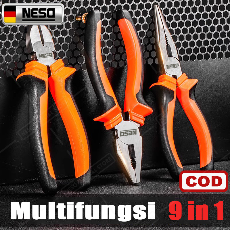 Jual NESO Tang Potong Kombinasi BISA COD Lancip 6in1 6~8 inch ...
