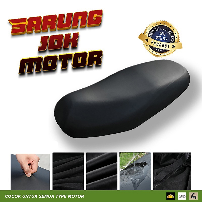 Jual Cover Jok Motor Anti Air Sarung Jok Motor Universal Bahan Kulit ...