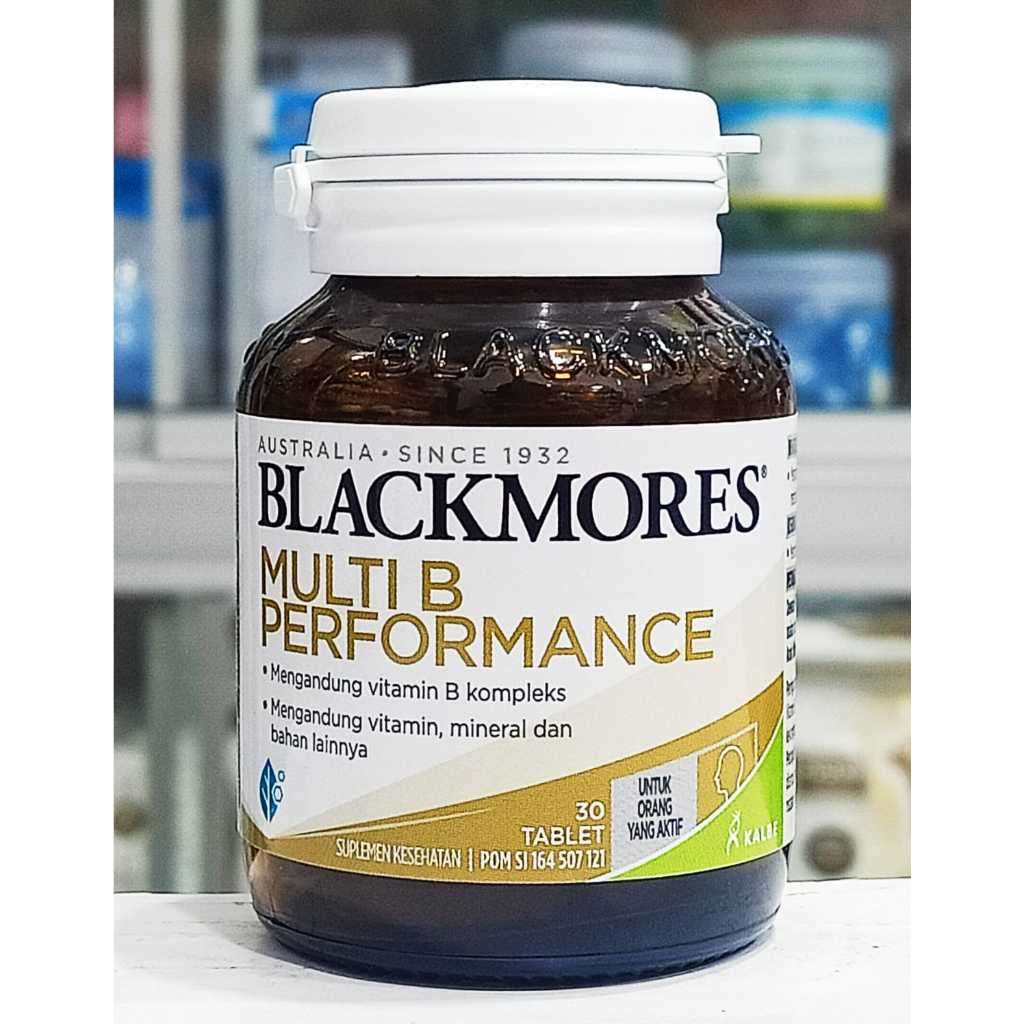 Jual Blackmores Multi B Performance Isi 30 Tablet - Vitamin B Kompleks | Shopee Indonesia
