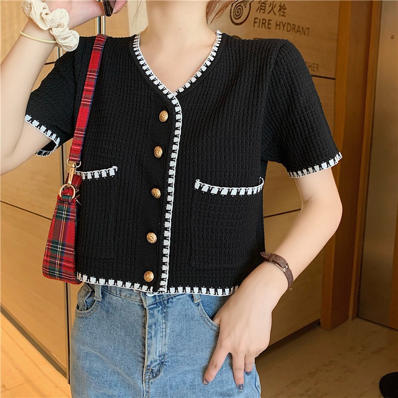 Jual AJW Cardigan Rajut Korean Style Lengan Panjang Import Premium Mewah dan Elegan XR | Kardi ...