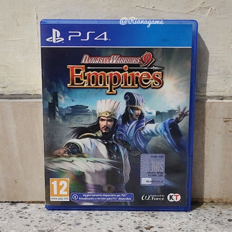 Jual BD Kaset PS4 PS5 Dynasty Warriros 9 Empires Game CD PS 4 5 Original Playstation Bekas ...