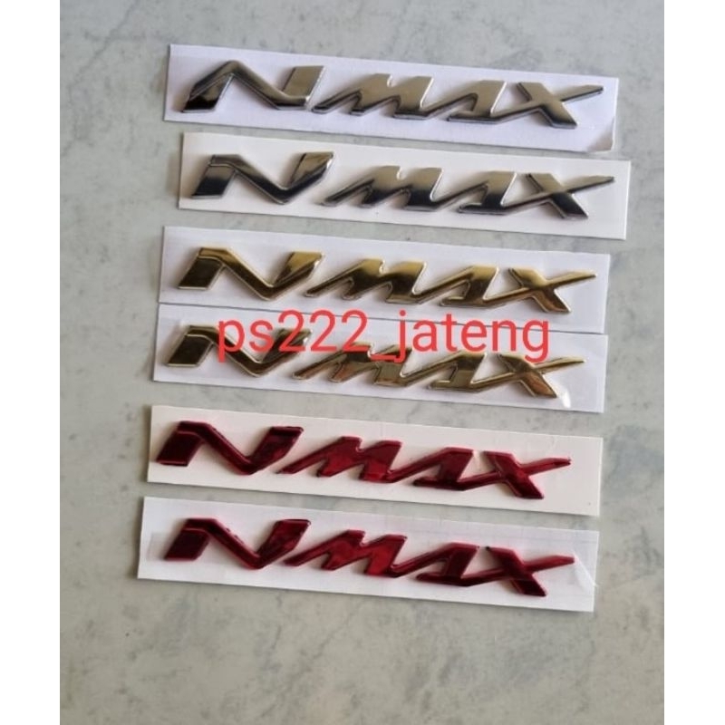Jual Emblem logo nmax/emblem logo nmax chrom timbul/emblem logo nmax ...